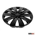 OMAC 16" Wheel Covers Hubcaps 4Pcs for Nissan Rogue Sport Black ...