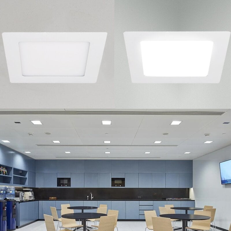 Square Recessed Led Ceiling Light Fixture | Shelly Lighting