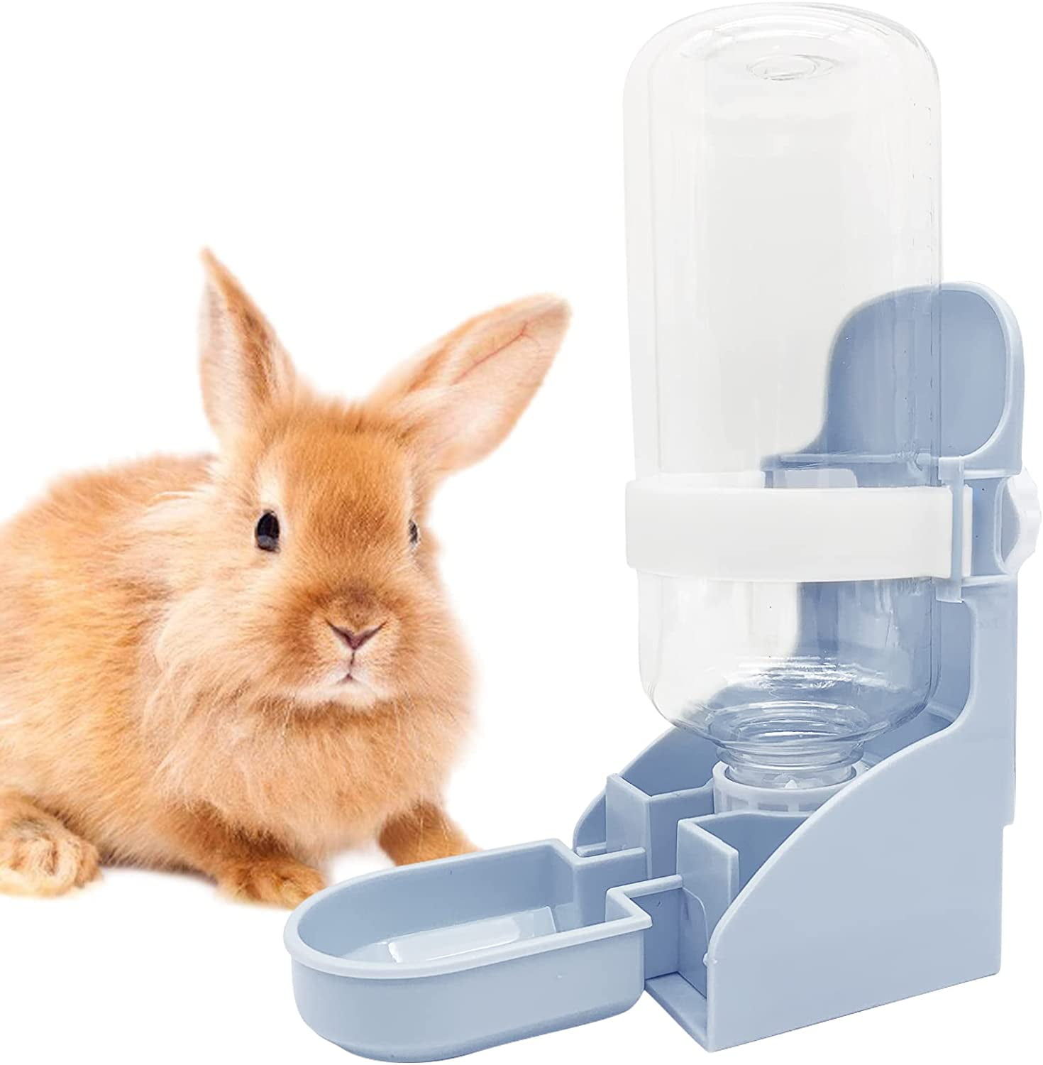 Hamiledyi Rabbit Water Bottle for Cage,17 oz Small Animal Water ...