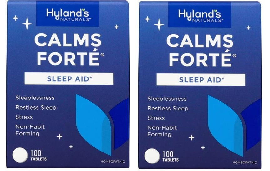 Hyland's Naturals Calms Forte Tablets, Natural Relief of Nervous ...