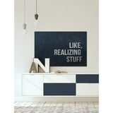 Like, Realizing Stuff Painting Print on Wrapped Canvas - Walmart.com