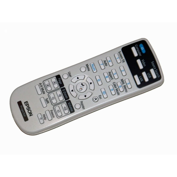 Epson Projector Remote Control- PowerLite Home Cinema 1440 - Walmart ...