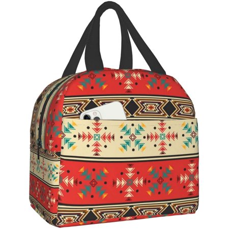 Modern Native American Lunch Box Insulated Lunch Boxes Waterproof Lunch ...