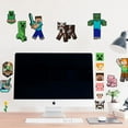 Minecraft Officially Licensed Peel & Stick Wall Decals - Video Game ...
