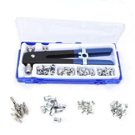 M3-M8 Rivet Nuts Threaded Insert and Rivet Gun Tool Rivnut Nutsert ...