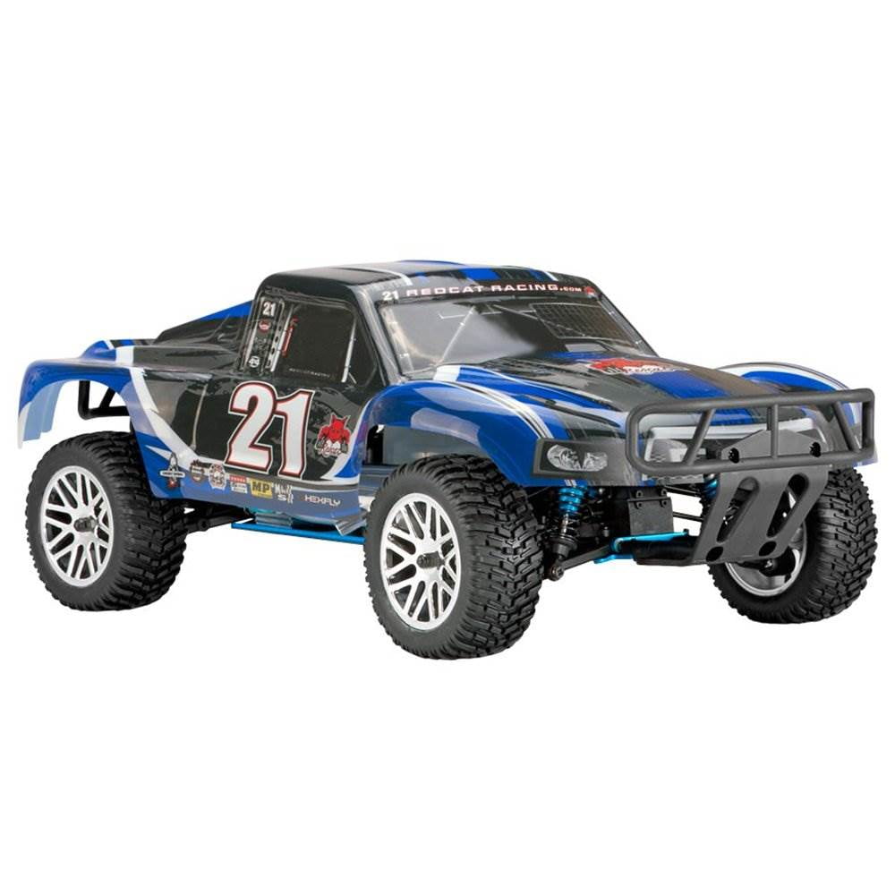 Redcat Racing Vortex SS RC Remote Control Nitro Engine Short Course Truck Blue Walmart