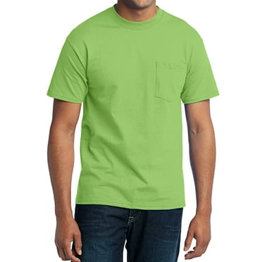 Mens 6.1 oz. Ultra Cotton Pocket T-Shirt 2 Pack - Walmart.com