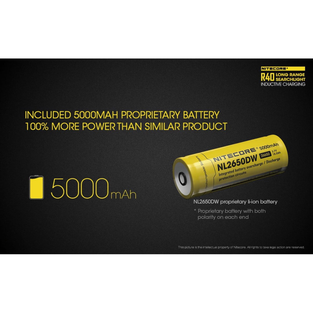 Nitecore 26650 5000mAh Protected Lithium-Ion Battery in Nepal at NPR ...