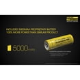Nitecore NITECORE-NL2650DW 26650 5000 mAh 3.7V Protected Lithium-Ion ...