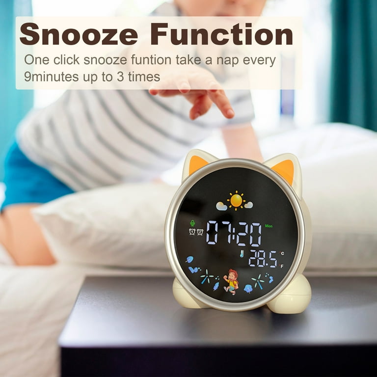 Okay To Wake Clock For Kids Kids Sleep Training Clock - Night Light ...