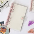 Multipurpose Clear PVC Flexible Rings Binder Cover for Diaries Planners ...
