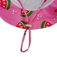 Herrnalise Summer Children's Watermelon Print Sun Protection Hat Bucket ...
