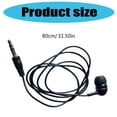 Single Side Earbud Headphones Stereo in-Ear Earphone Removable Earphone ...