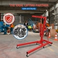 2 Ton(4000lbs) Folding Engine Hoist Cherry Picker,Shop Crane Hoist ...
