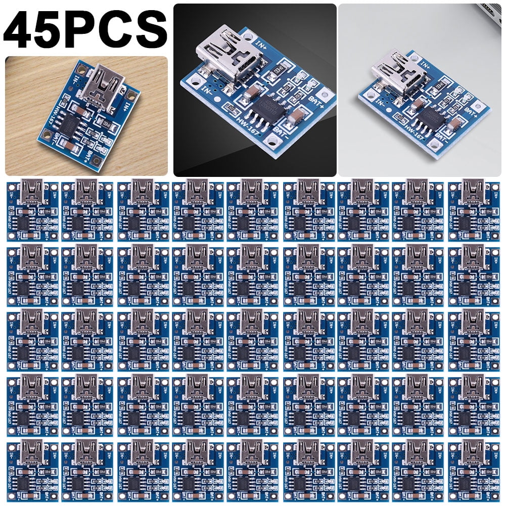 TP4056 1A Placa Carga Batería Módulo Micro USB (1PCS) | Walmart en línea