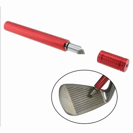 Golf Club Groove Sharpener, Re-Grooving Tool and Cleaner for Wedges ...