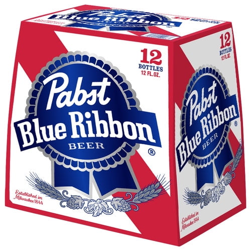 Pabst Blue Ribbon Beer, 12 Pack, 12 oz Bottles – Walmart Inventory ...