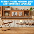 Universals Felted Furniture Pad U Shape for Multiple Leg Shapes Quiet ...
