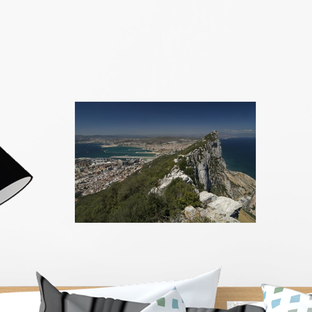 Rock Gibraltar Wall Mural Decal Sticker, Wallmonkeys Peel & Stick Vinyl ...