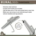 Ruralty Maple Tree Tapping Kit - 5pk Metal Maple Syrup Spiles with ...