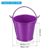 2"x2" Small Metal Bucket Colorful Buckets Cute Candy Tiny Decorative ...