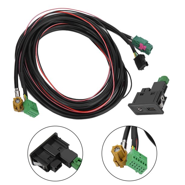 MIB Carplay AUX,Upgrade MIB Phone Mapping Carplay Harness Carplay USB ...