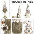 Ayieyill 2 Pcs Coffee Gnomes , Gnomes Plush Coffee Bar Decor, Handmade ...