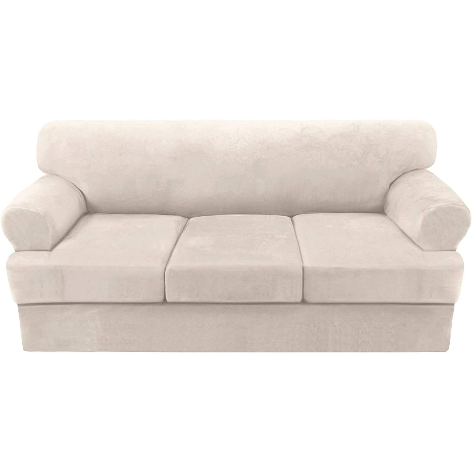 Click here for Nipocaio Set Of 4 T Shape Cushion Stretch Sofa Cov... prices