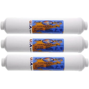 Flow Pur FP10GKJ GAC/KDF Inline Replacement Filter Cartridge - Walmart.com