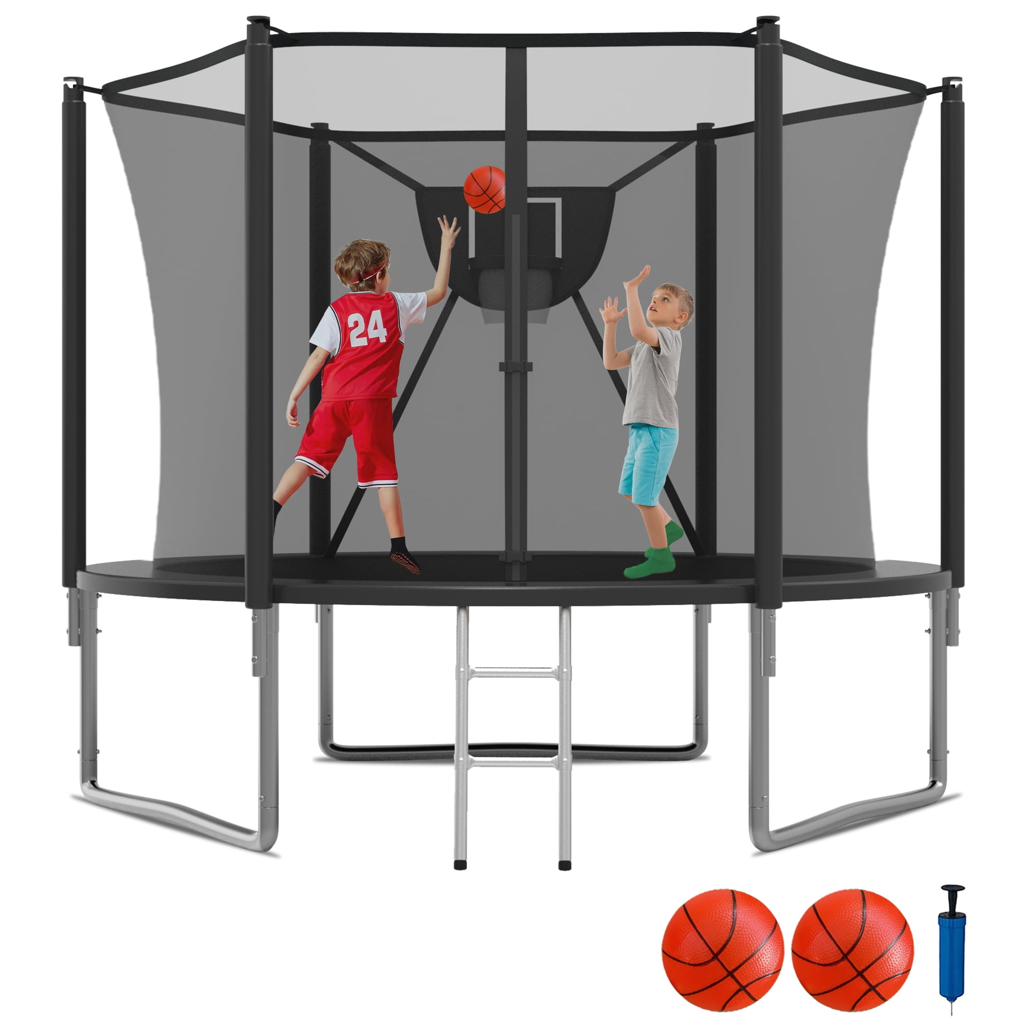 KOFUN Trampoline 1000LBS 10 Pieds pour Enfants et Adultes Trampoline de ...