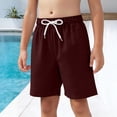 ASEIDFNSA Boys Linen Capri Pants with Drawstring Waist Loose Straight ...