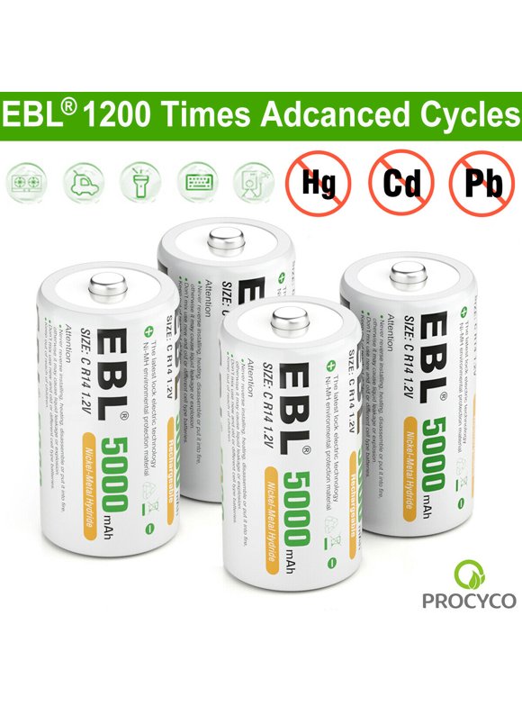 Rechargeable Batteries in Batteries - Walmart.com