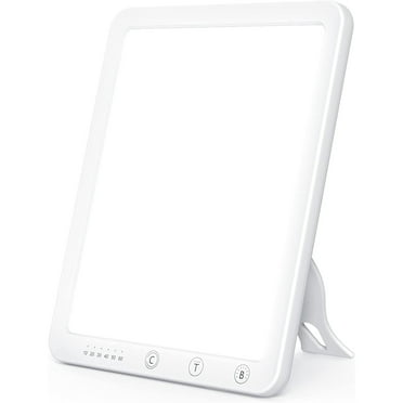 Merkury Innovations Refresh Light Therapy Lamp - Improve Sleep - Boost ...