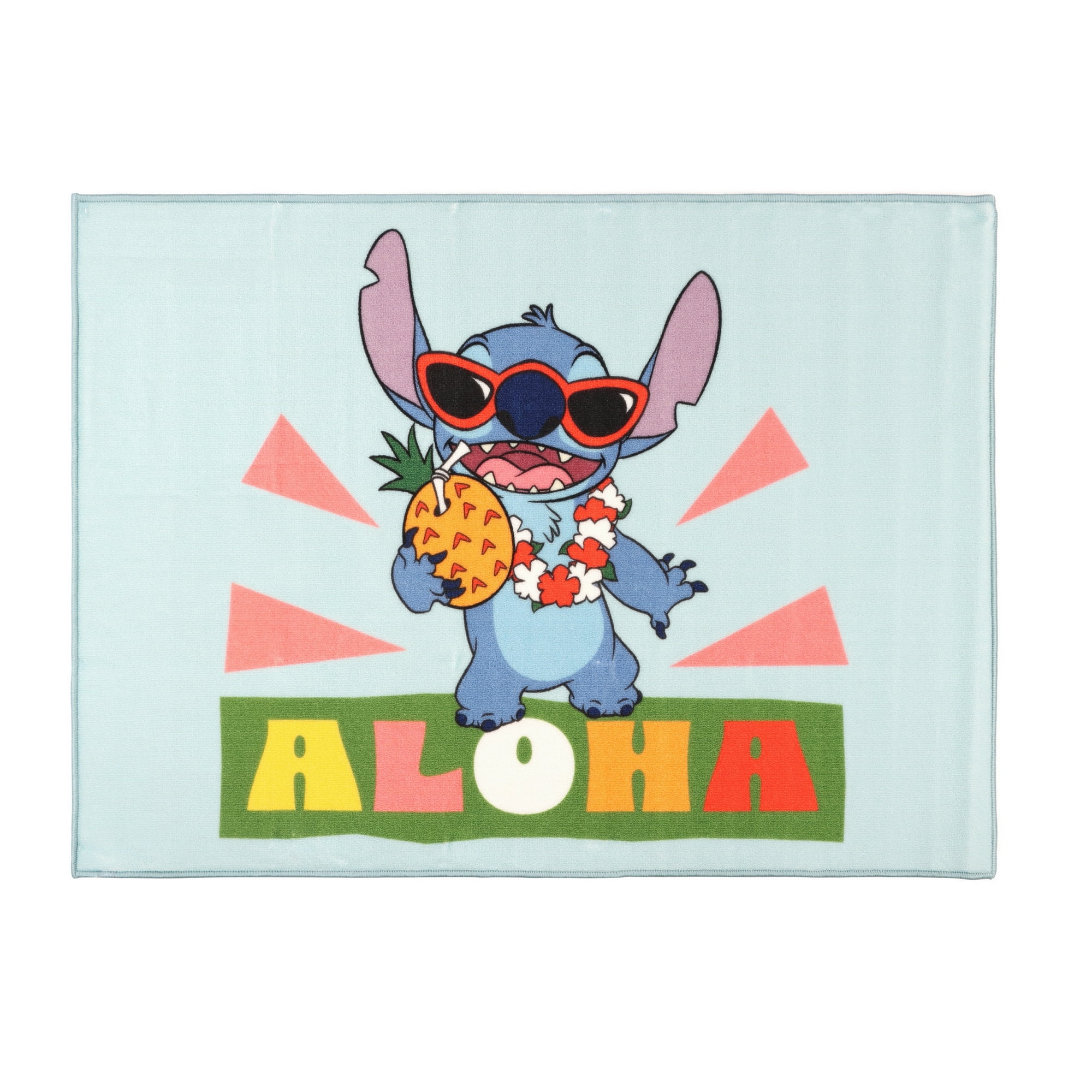 Click here for Stitch Disney Licence Kids Low Pile  Accent Rug 39... prices