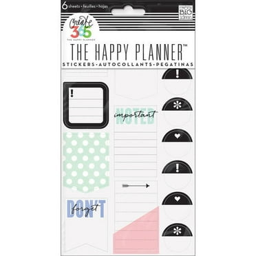 The Happy Planner Happy Life Stickers: 65 Pack - Walmart.com