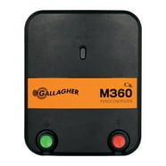 Gallagher M120 110 volt Electric Fence Energizer 15 mi. Black/Orange ...