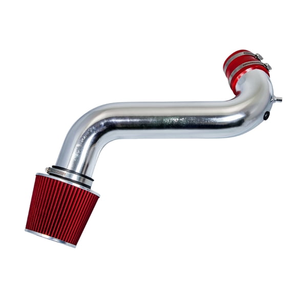 RTUNES RACING BLACK PIPE SHORT RAM AIR INTAKE + FILTER Compatible For ...