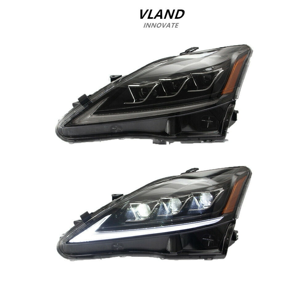Buy LED Headlights for 2006-2012 Lexus IS 250 350 2008-2014 Lexus ...