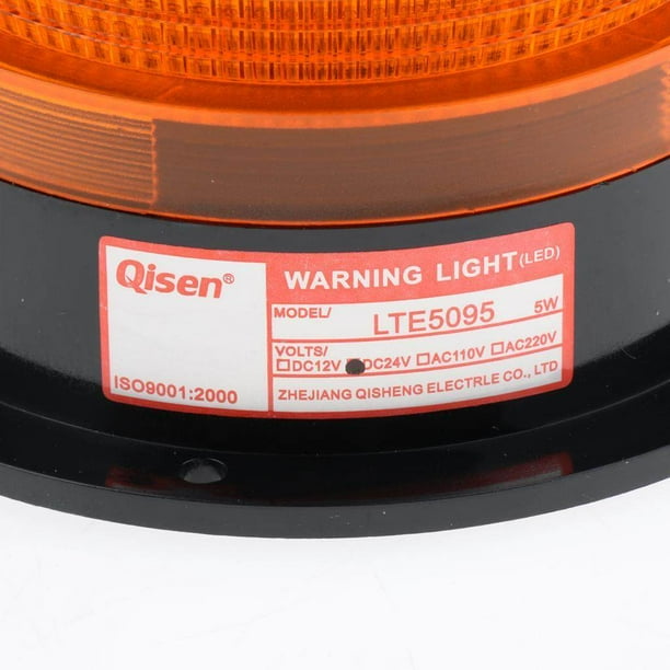 24V Emergency LED Flashing Strobe Signal Warning Light Flashing Beacon ...