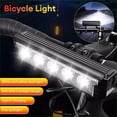 Super Bright LED Bike Light, USB Rechargeable Bicycle Headlight ...