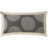 Lanco Circa Circles Damask 10-Piece Bed in a Bag Bedding Comforter Set ...