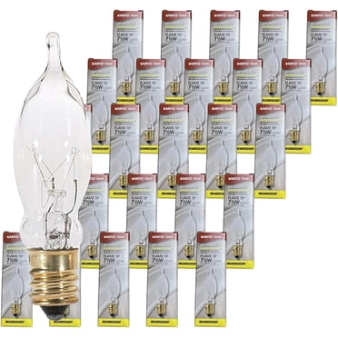 Creative Hobbies 24 Pack 4 Inch Clear Fillable Plastic Light Bulbs for ...