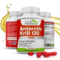 Bronson Antarctic Krill Oil 2000mg Supplement, Omega-3s EPA, DHA, Astaxanthin, Phospholipids ...