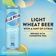 Blue Moon Light Craft Beer, 6 Pack, 12 fl oz Aluminum Cans, 4.0% ABV ...