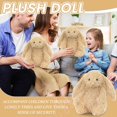 2025 Jellycat Bashful Luxe Bunny Curly Plush Toy 12" Gentle & Snuggly ...