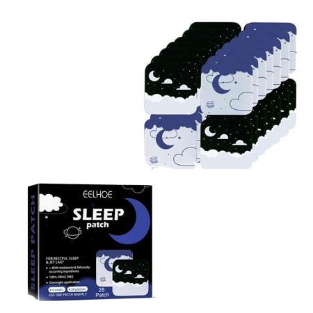 Sleep Patch Lightweight Easy to Use Sleep Aid Patch 28 Portable ...