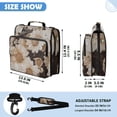 DIXRUYEE Zipper Binder File Keeper Documents Organized-Dense White ...