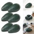 6 Pack Artificial Avocado Models Fruit Model Restaurant Display Props ...