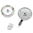 Public Restroom Door Lock with Clear Occupancy Display Metal Toilet ...