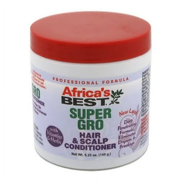 Africa's Best Super Gro Olive Oil Deep Conditioner, Maximum Strength ...